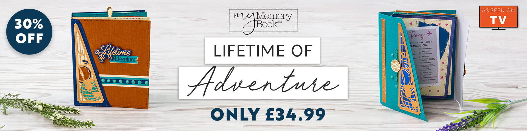 A Lifetime of Adventure - Mini Memory Book Creator Collection – Tonic Studios